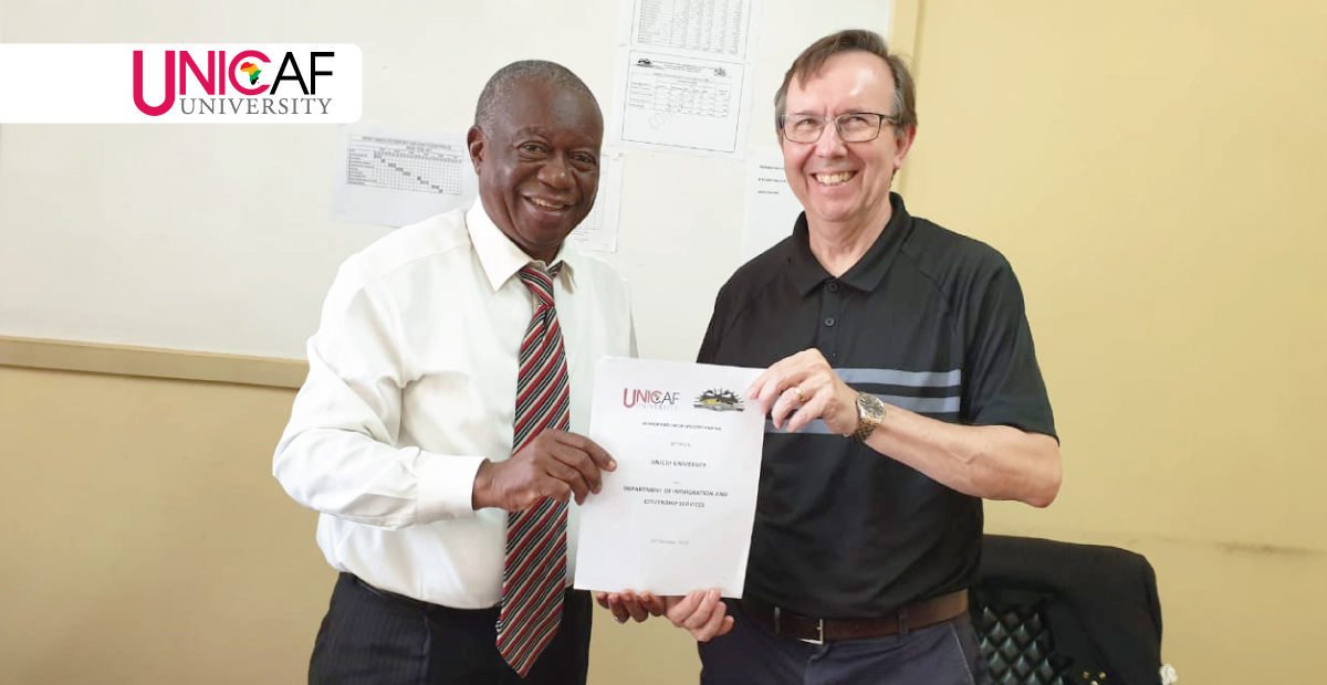 Unicaf University Signs MoU with Department of Immigration and ...