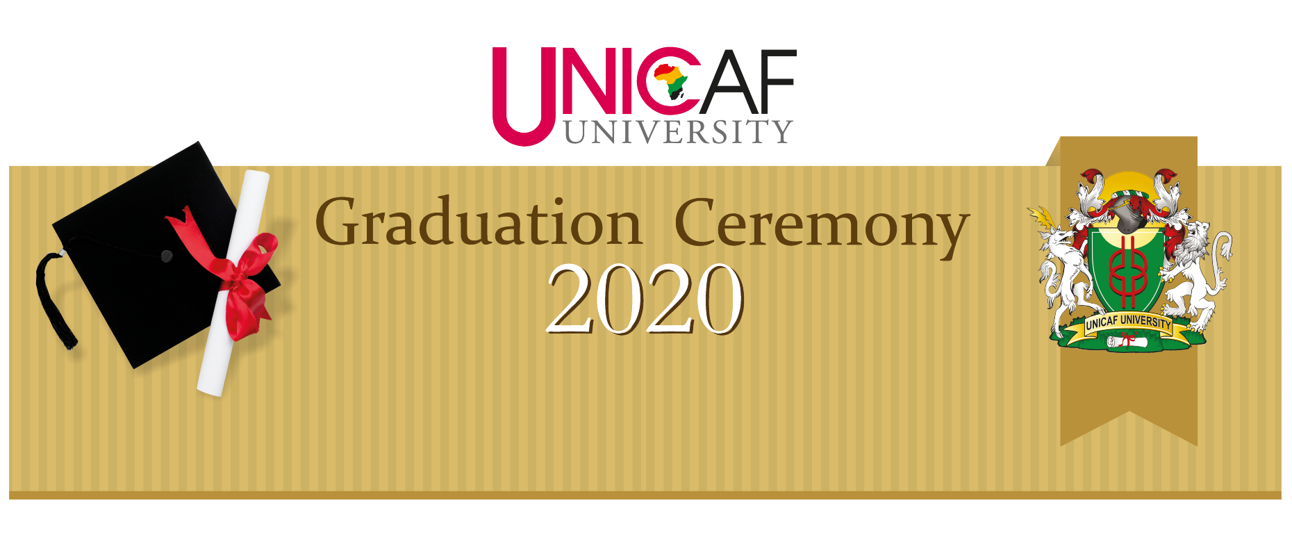 Graduation 2020 - Unicaf University - Zambia Campus
